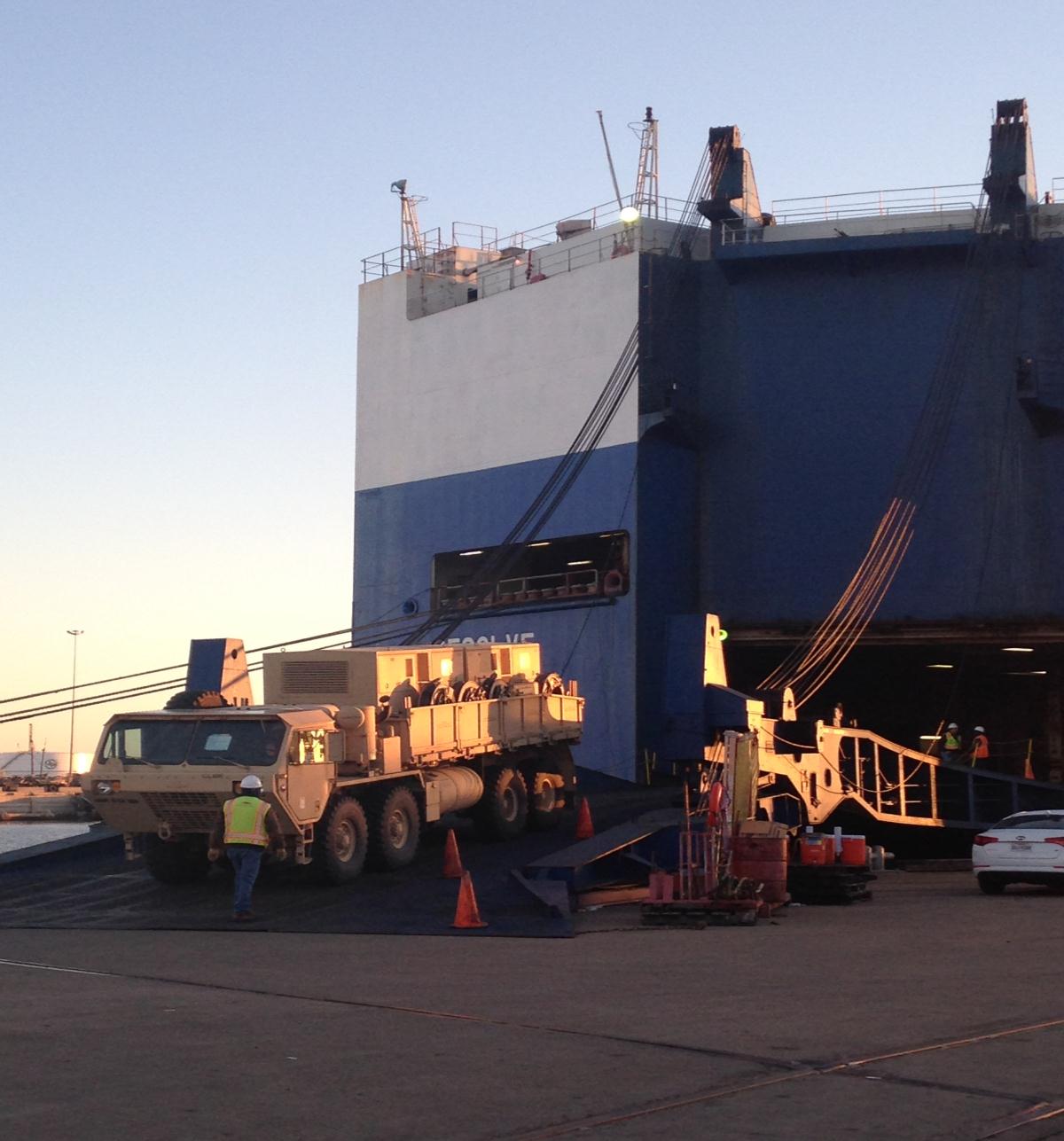 ARC moves Patriot Missile Battery to Turkey - American Roll-On Roll-Off ...