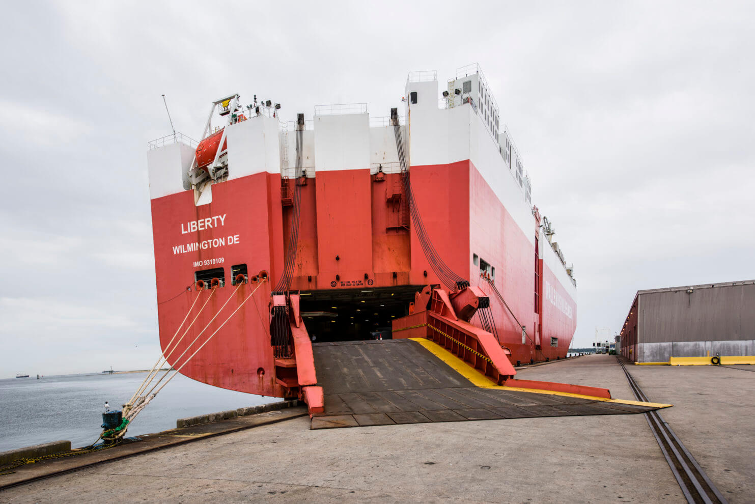 ARC Celebrates Newest U.S.-Flag Ro-Ro Vessel M/V Liberty - American ...