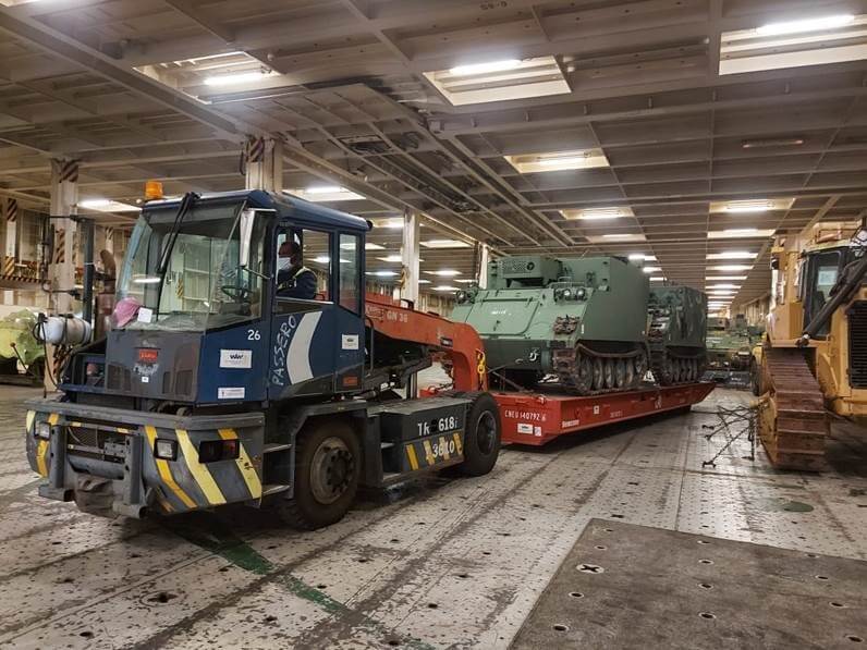 ARC RESOLVE Delivers Armored Vehicles to Brazil - American Roll-On Roll ...