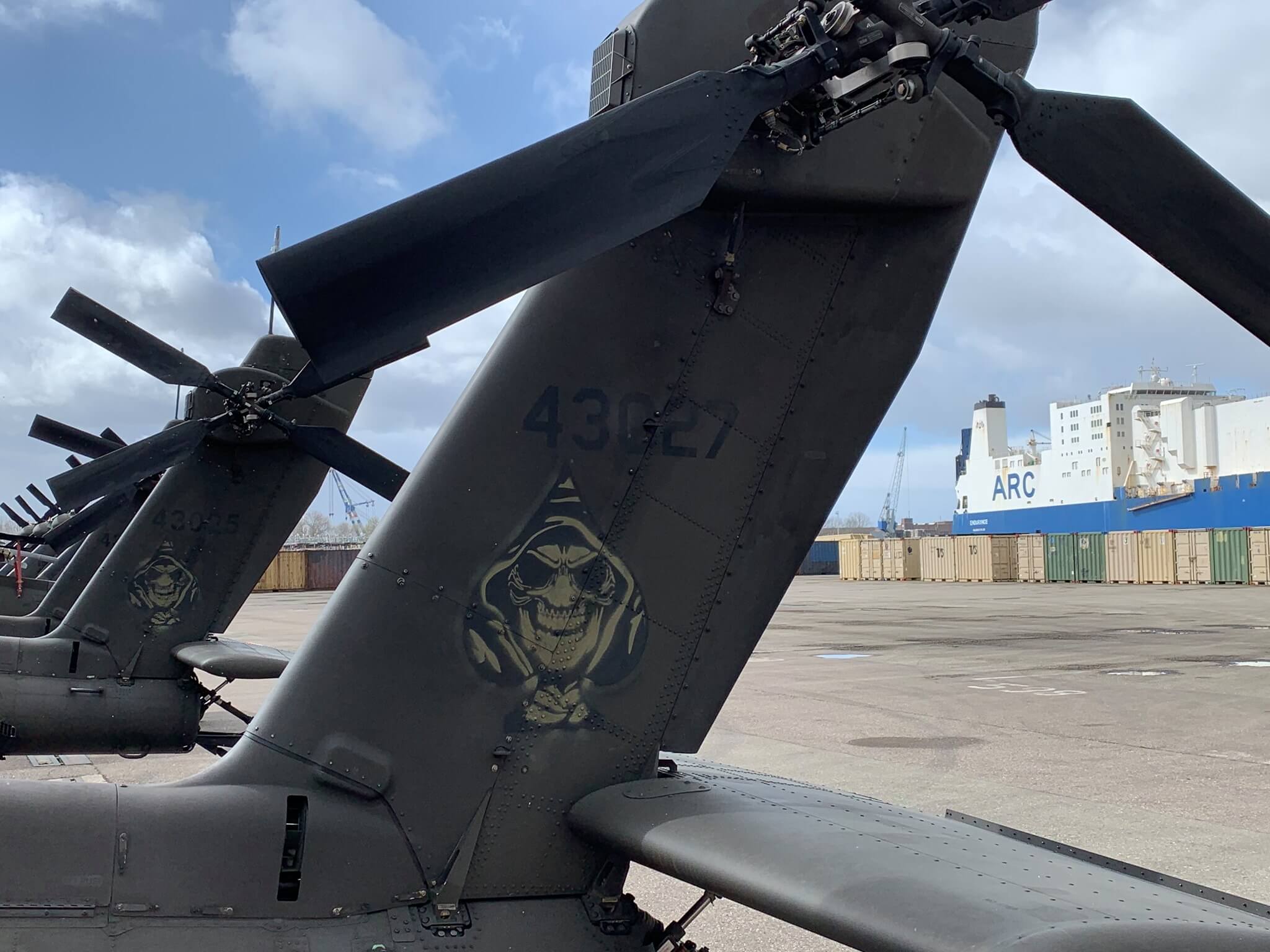 ARC Loads Army Aviation Unit in The Netherlands for Operation Atlantic ...