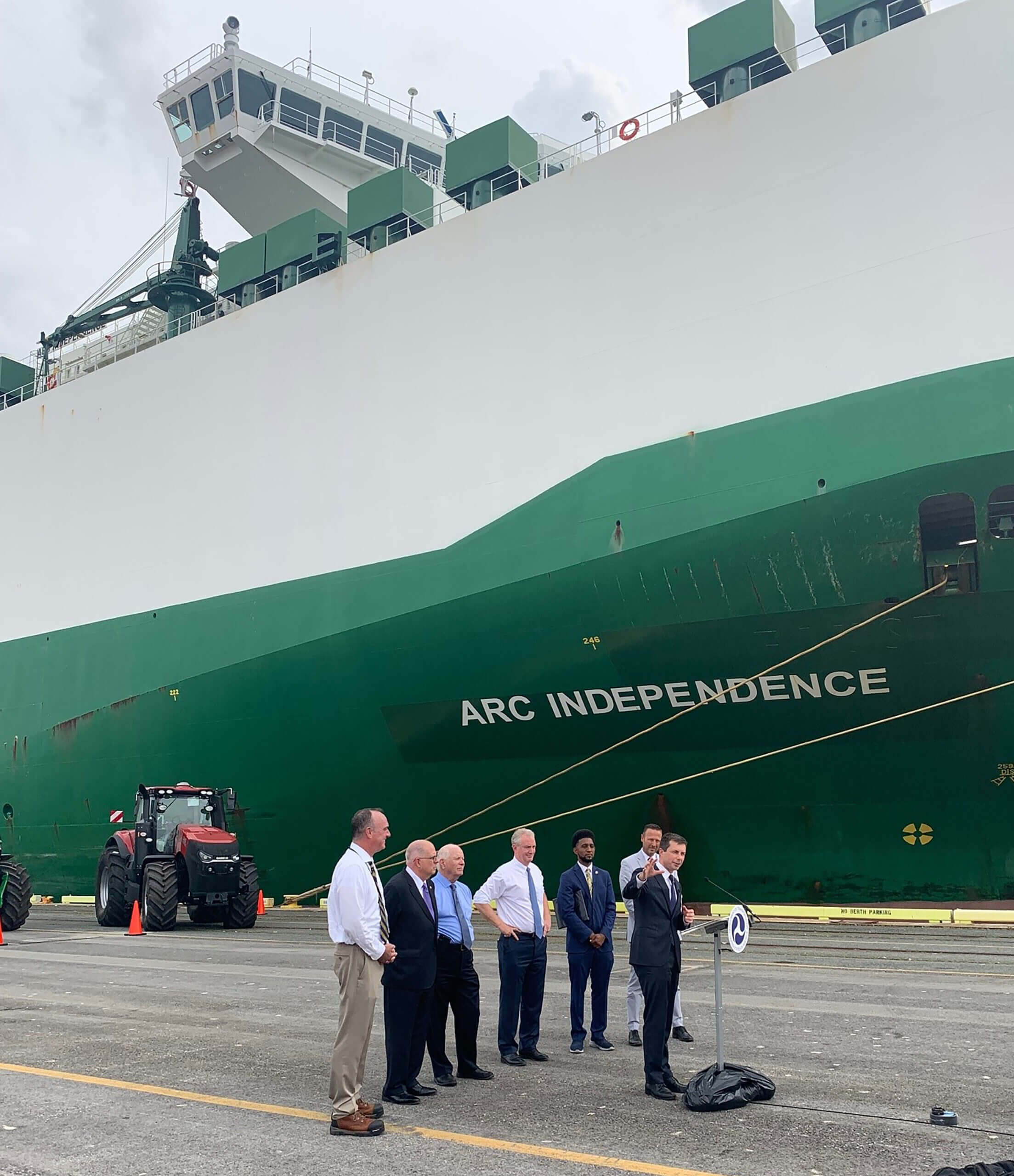 U.S. Secretary of Transportation Visits ARC Ship in Port of Baltimore ...