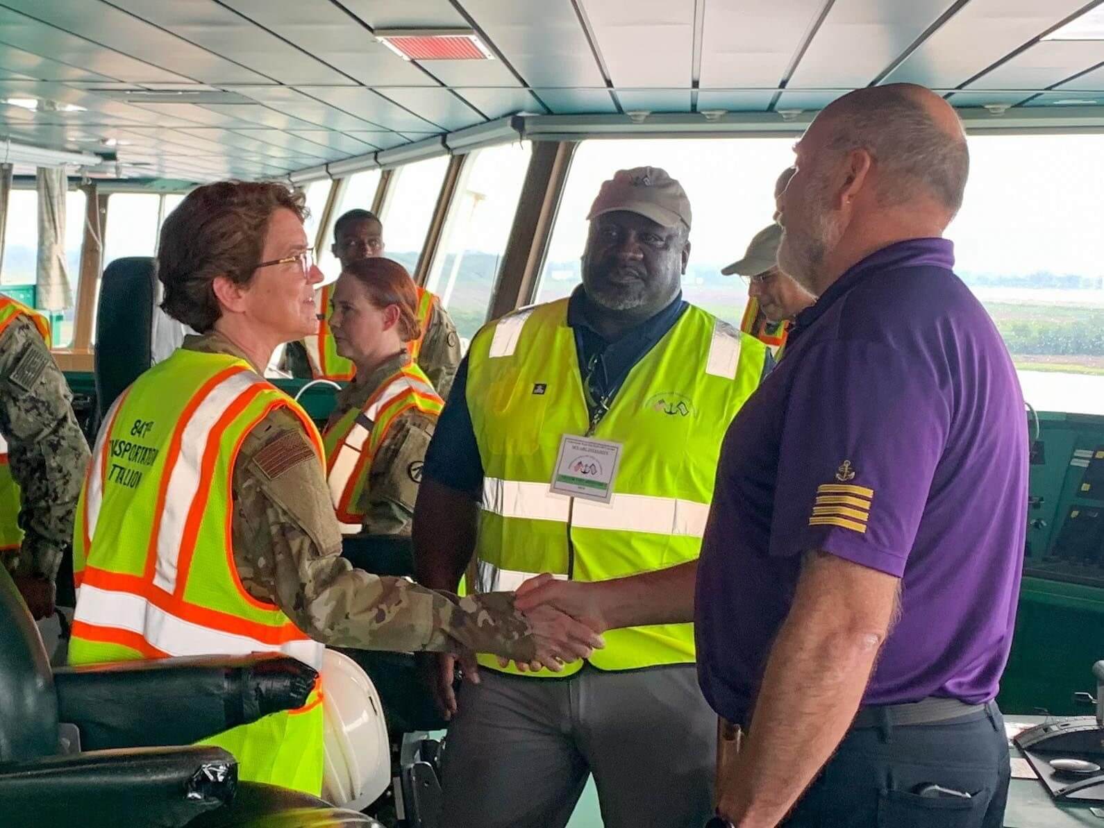 U.S. Transportation Command’s General Van Ovost Visits M/V ARC ...