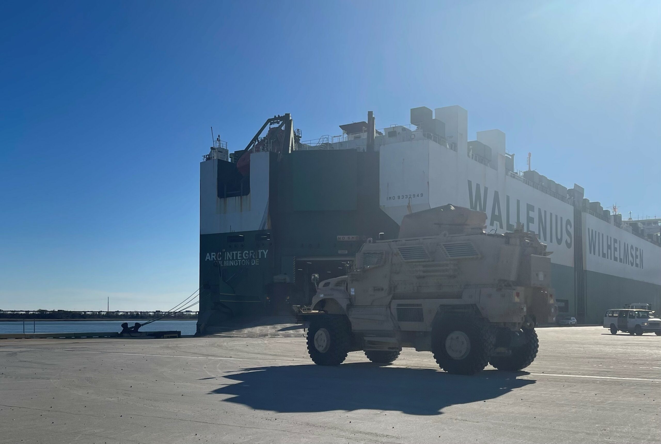 ARC Loads Priority Army Materiel Command Equipment in South Carolina ...