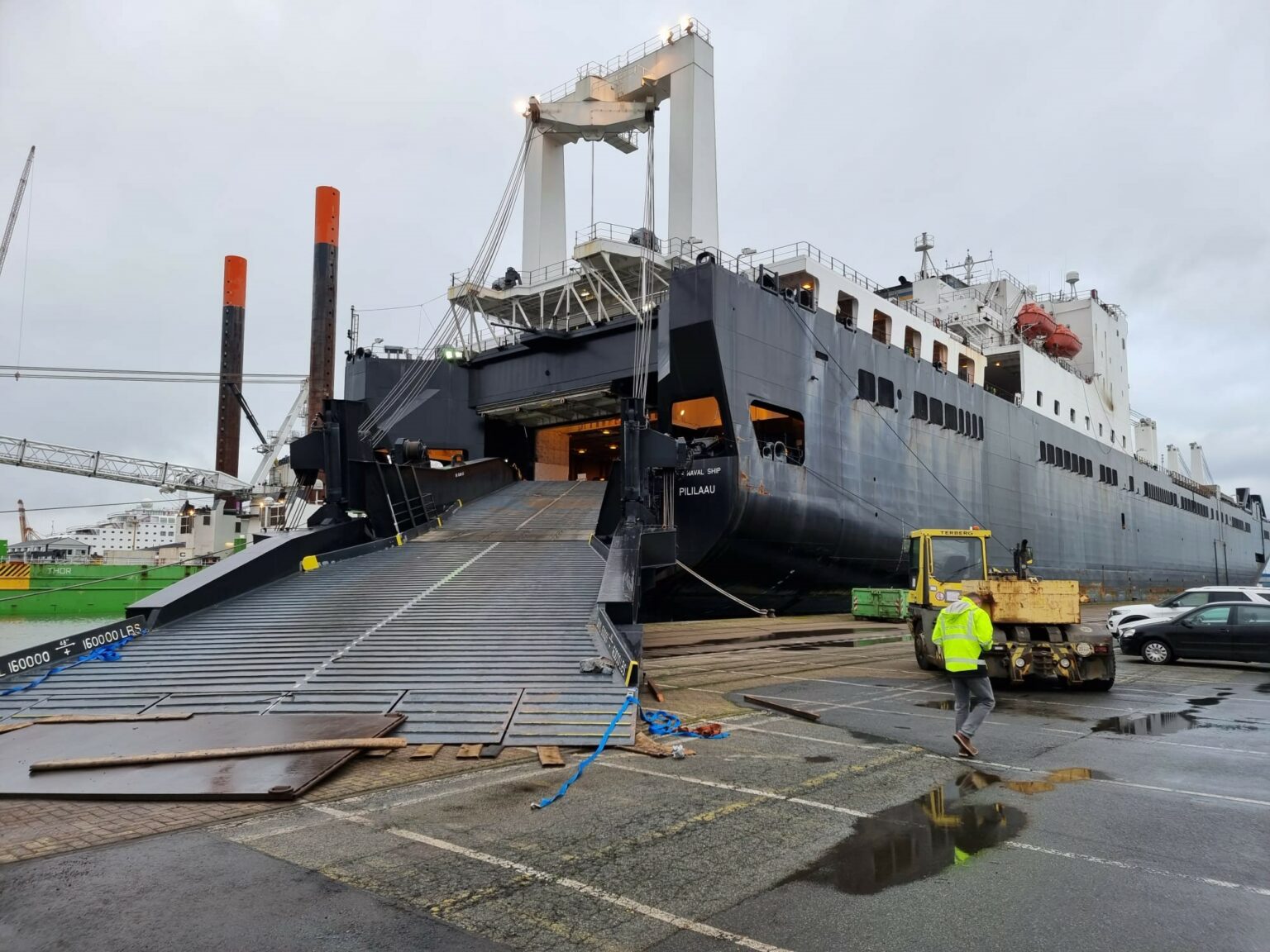 ARC Provides Logistics Support for USNS Pililaau - American Roll-On ...